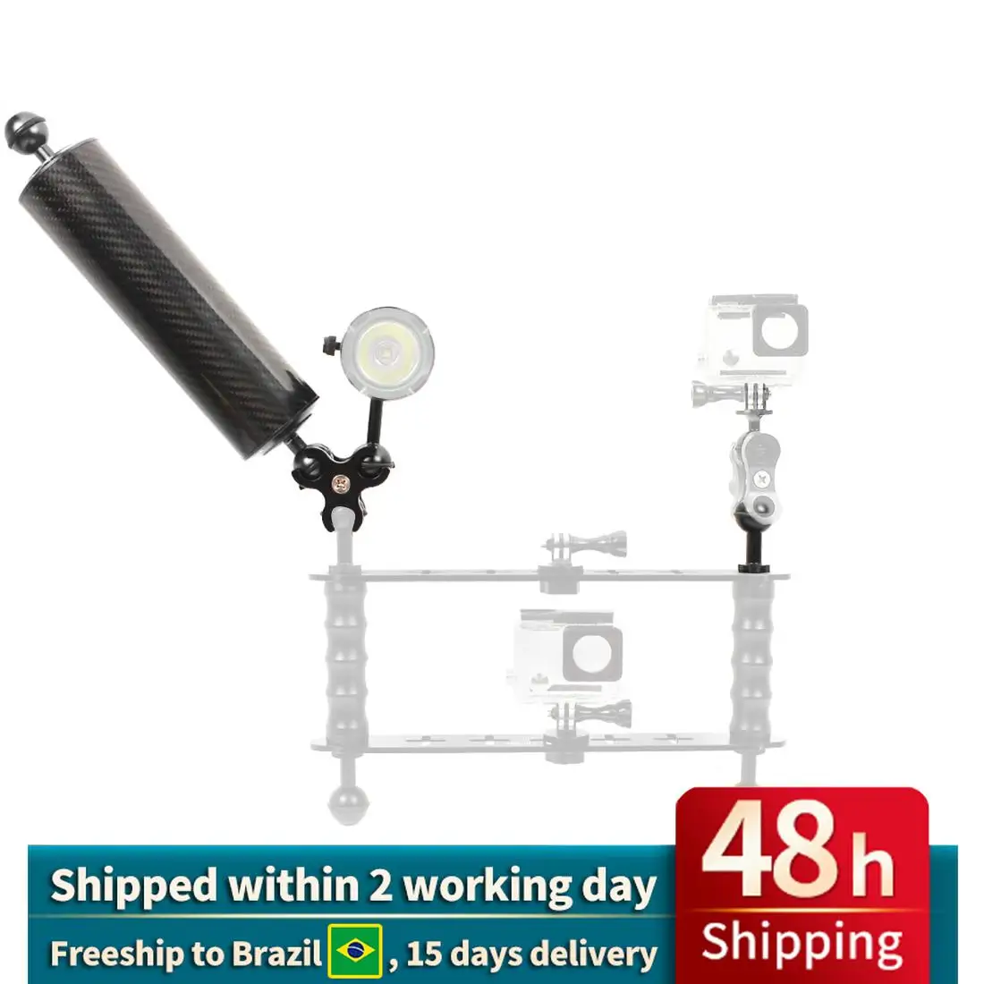 FEICHAO-Carbon-Fiber-Float-Buoyancy-Aquatic-Arm-Dual-Ball-Floating-Arm ...