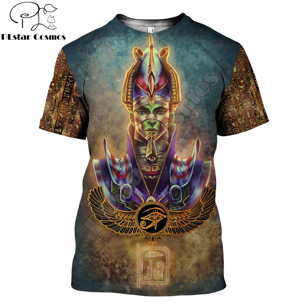 Summer-Cool-Hipster-Men-t-shirt-Osiris-God-And-Eye-Of-Horus-3D-Printed ...