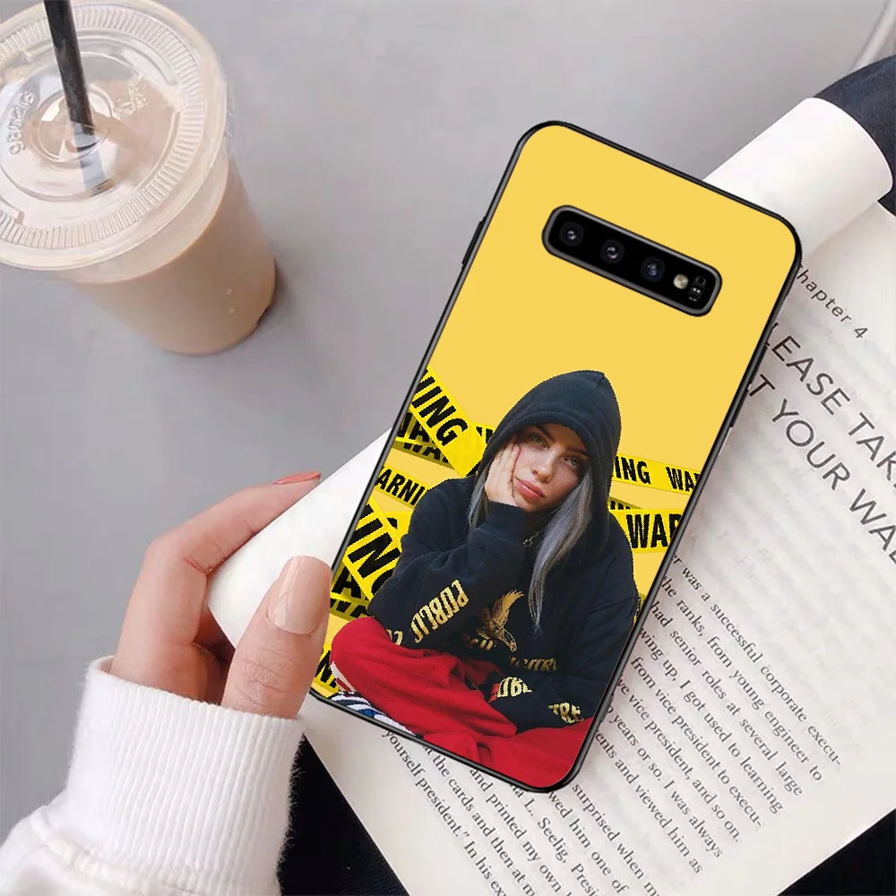 NBDRUICAI Billie Eilish Khalid Lovely Hard Phone Case Cover for Samsung ...