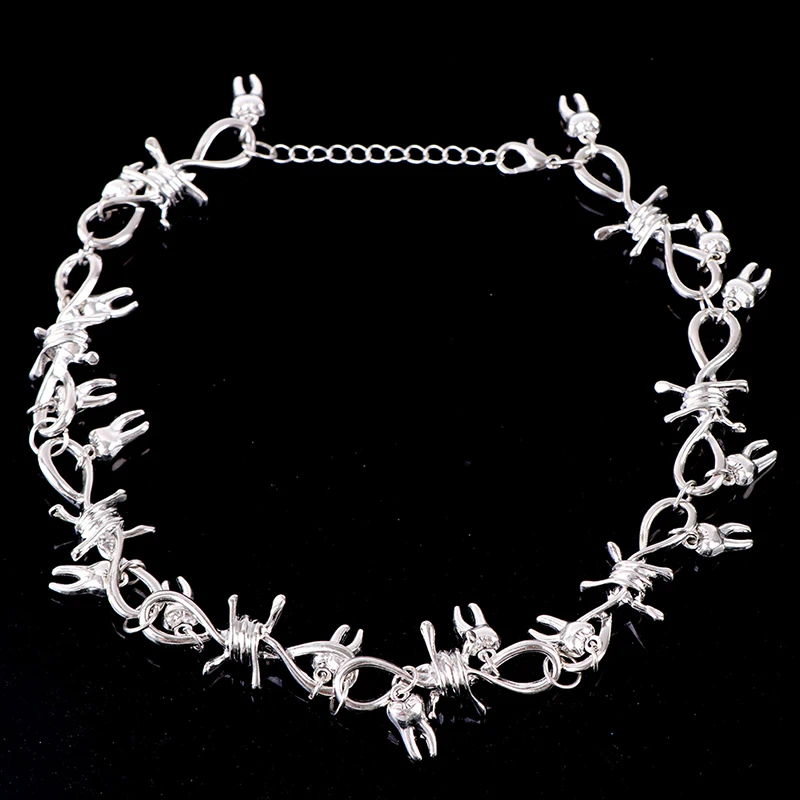Chunky Tooth Choker Rotten Teeth Choker Fairy Barbed Wire Choker Weird ...