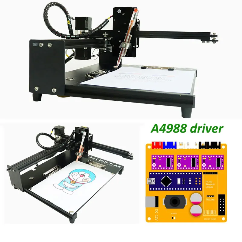 ★大人気商品★ ナビアスストアー送料無料 CNC Router Drawing Robot Kit Writer XYZ Plotter ...