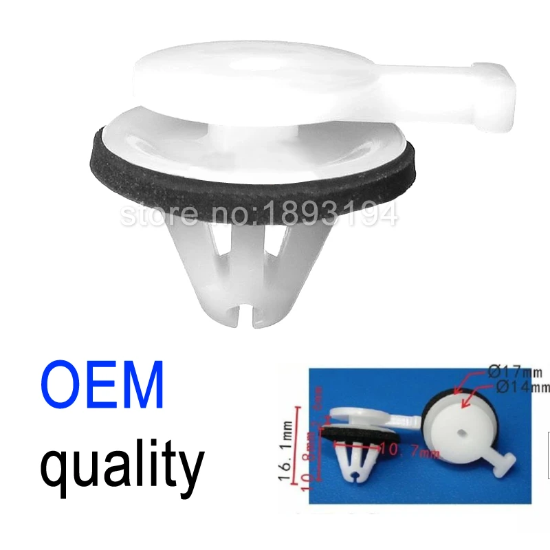 50x-100x-500x-OEM-for-LAND-ROVER-WINDSCREEN-A-PILLAR-TRIM-CLIPS-PLASTIC ...