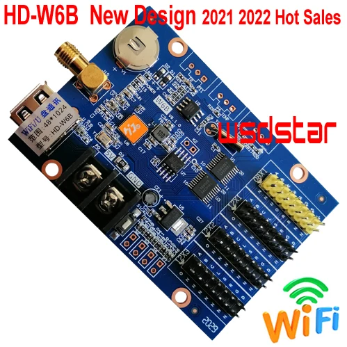 HD W6B 1024*48 3 * HUB12 1 * HUB08 WIFI Single & Dual จอแสดงผล LED สี ...