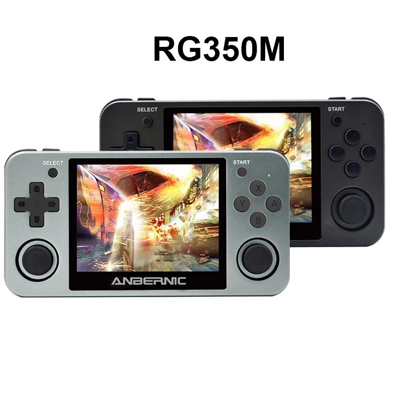 Rg350m console de jogo handheld rg350m metal escudo console open source ...