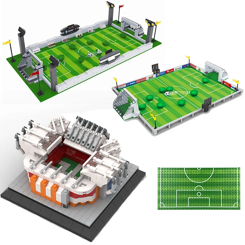 Football Stadium Building Block | Stadium Football Construction - City ...