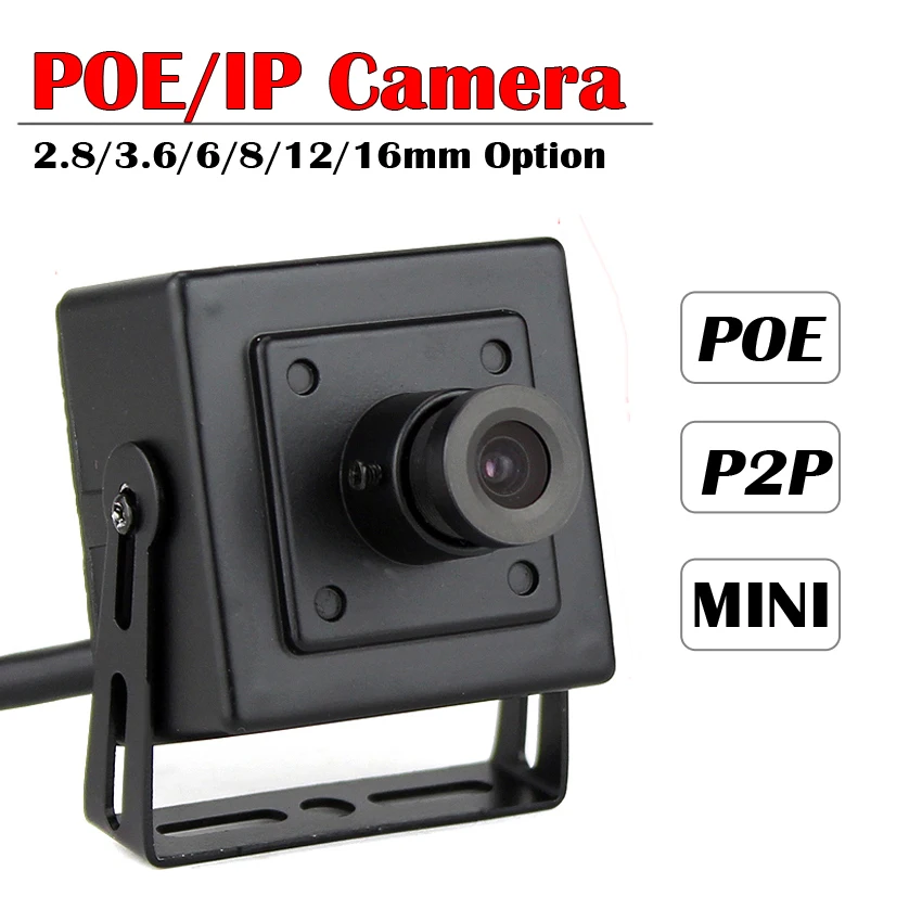 POE HD 1080P POE IP Camera 2MP 4MP 5MP Mini Security Metal Camera ONVIF ...
