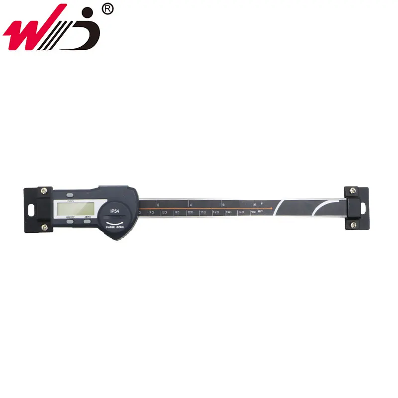 0 100mm Horizontal type digital stainless steel linear scale ruler ...