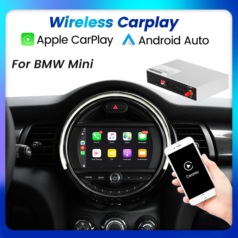 Wireless-Apple-CarPlay-Android-Auto-For-BMW-MINI-Countryman-Clubman ...