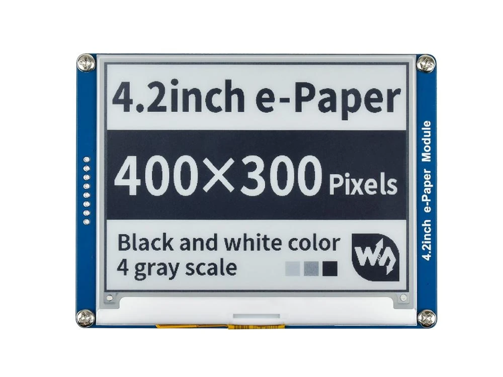 Waveshare 4.2inch E-ink Display Black/white E-paper With Spi Interface ...