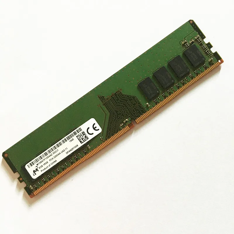 Micron DDR4 RAM Speicher 8GB 3200MHz DDR4 8GB 1RX8 PC4-3200AA-UA2-11 ...