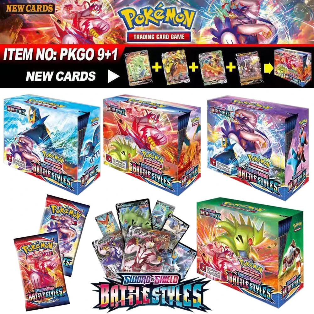 2022 NEW 360Pcs Random 1 Box Pokemon TCG: Shining Fates Booster Box ...