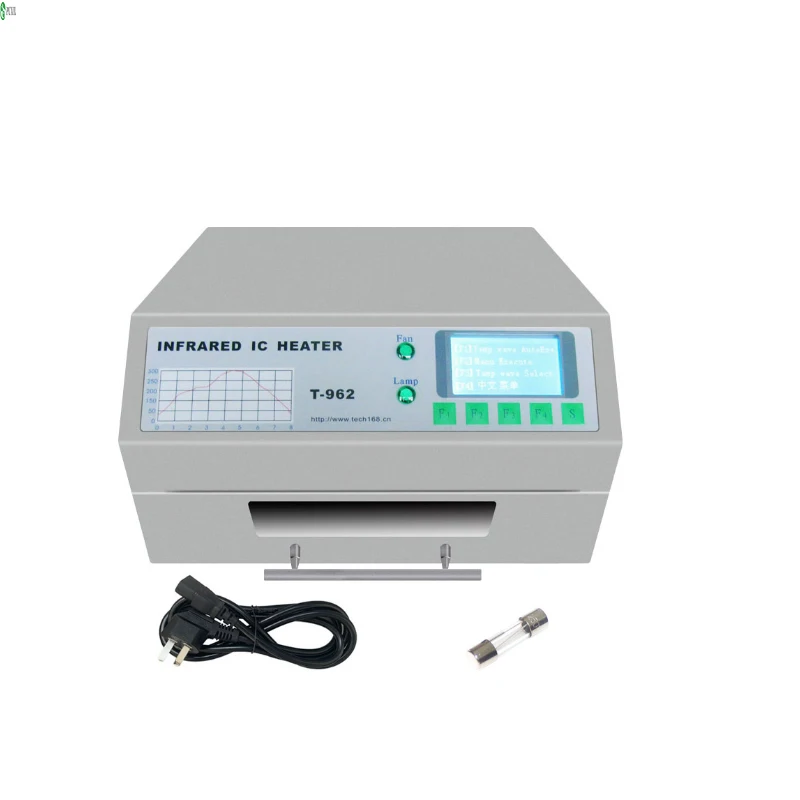 Infrared IC Heater 110V/220V T962A Desktop Reflow Solder BGA SMD SMT ...