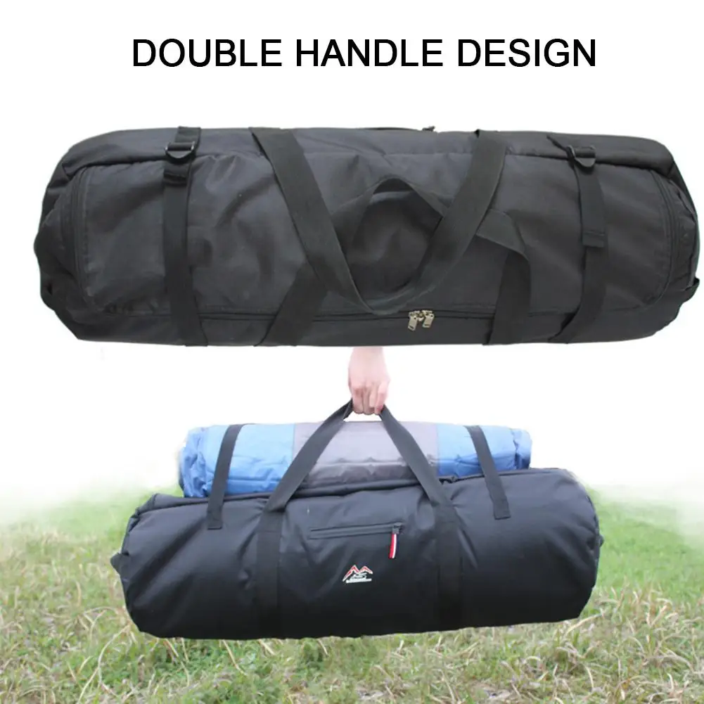 Multi-function Outdoor Canvas Tent Bag Large Waterproof Folding Tent ...