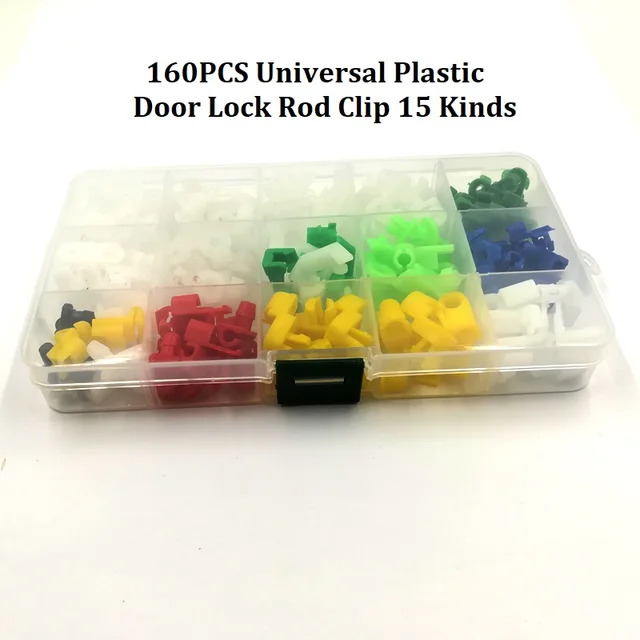 Kit Hood Bonnet Rod Fastener Clips for Benz Toyota Nissan Hyundai Prop ...
