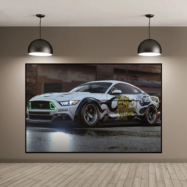 Ford Mustang Komik Resimler