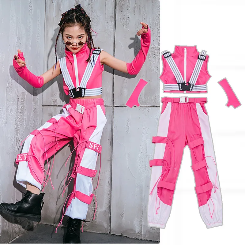 2021-New-Girls-Jazz-Dance-Costumes-Modern-Dance-Clothing-For-Kids ...