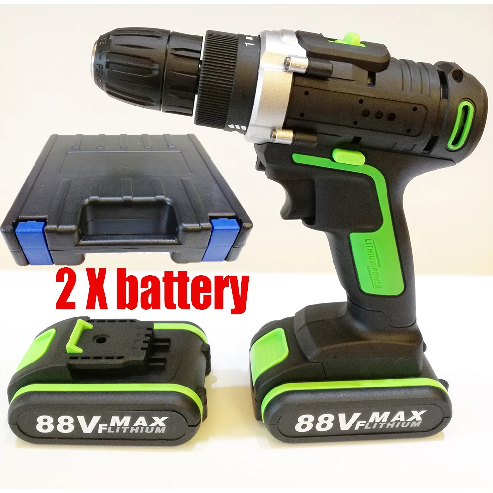 Torque-Cordless-Impact-Drill-Electric-Screwdriver-Mini-Wireless-Power ...