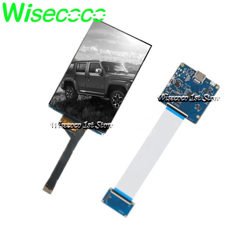 6 Inch 2k Mono Lcd Screen Monochrome Display 6.08 Inch For Elegoo Mars ...