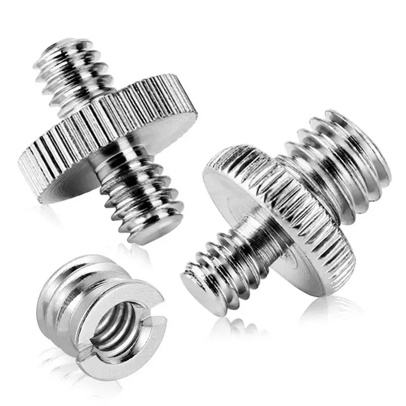 1 4 Inch And 3 8 Inch Camera Screw Adapter Converter Threaded Mount Set 1 4 Inch And 3 8 Inch Camera Screw Adapter Converter Threaded Mount Set