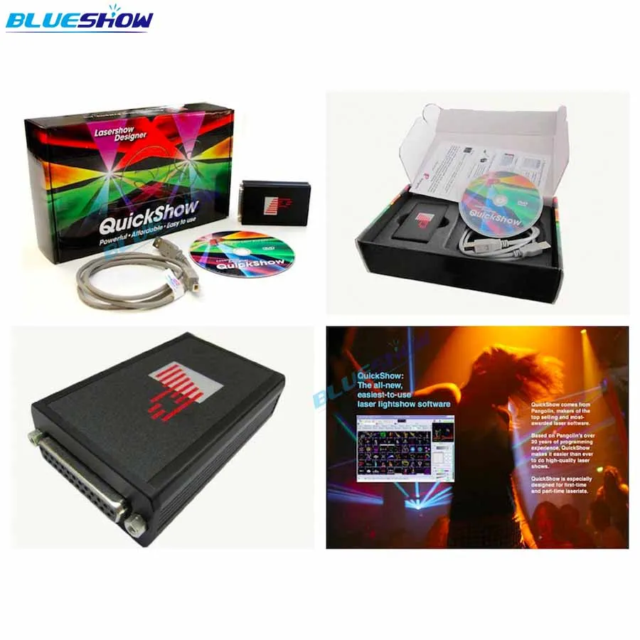 Quickshow QS Laser Light Controller FB4 stage laser projector show ...