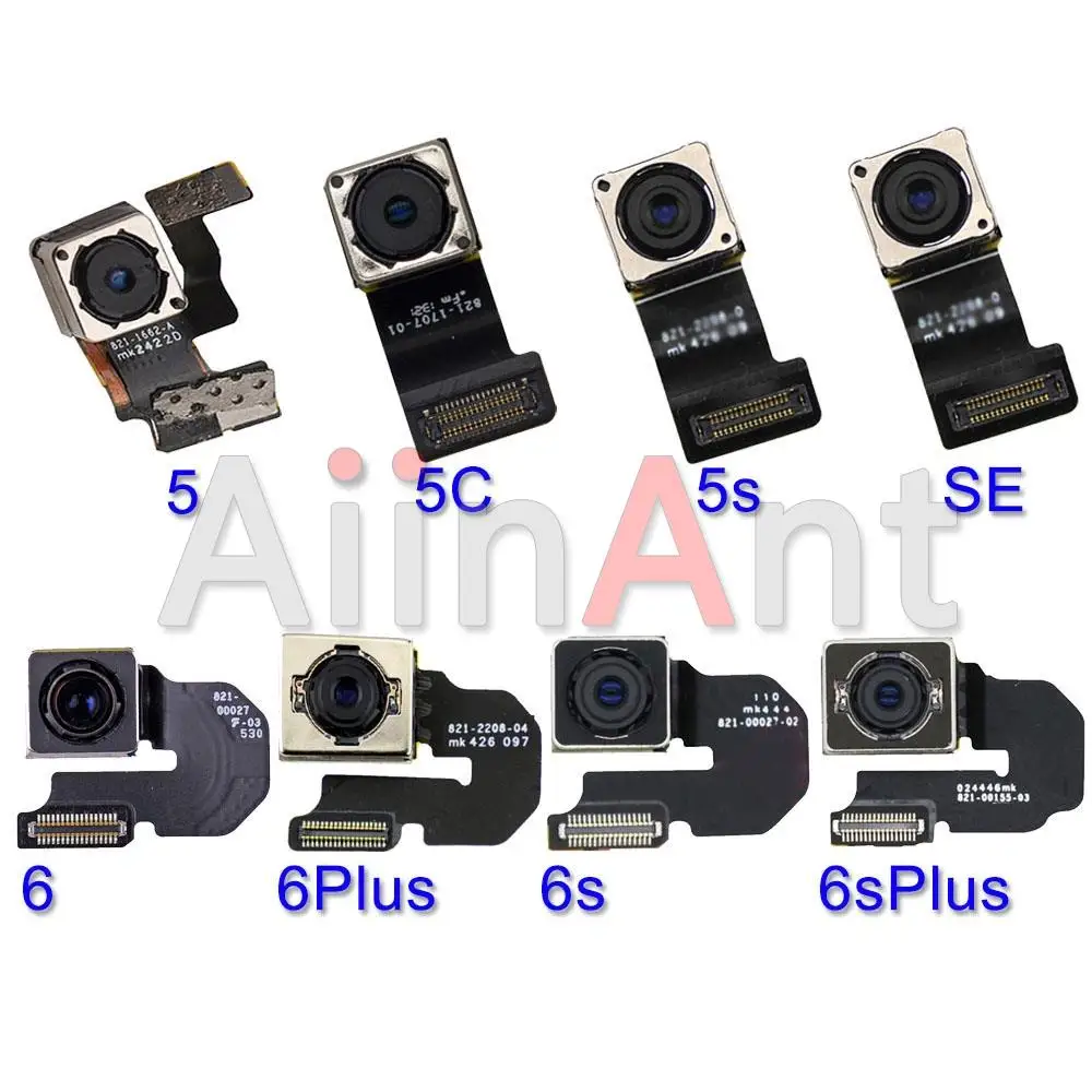 Original Main Back Camera Flex For iPhone 6 6s Plus SE 5 5s Rear Camera ...
