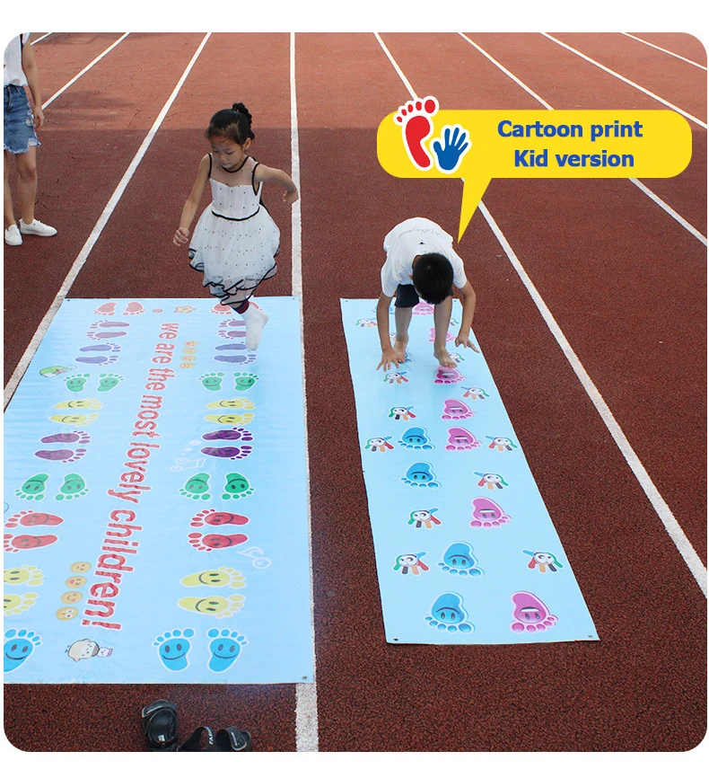 Hand And Foot Hopscotch Game Play With Hands And Feet Mat 6M | KDBazar