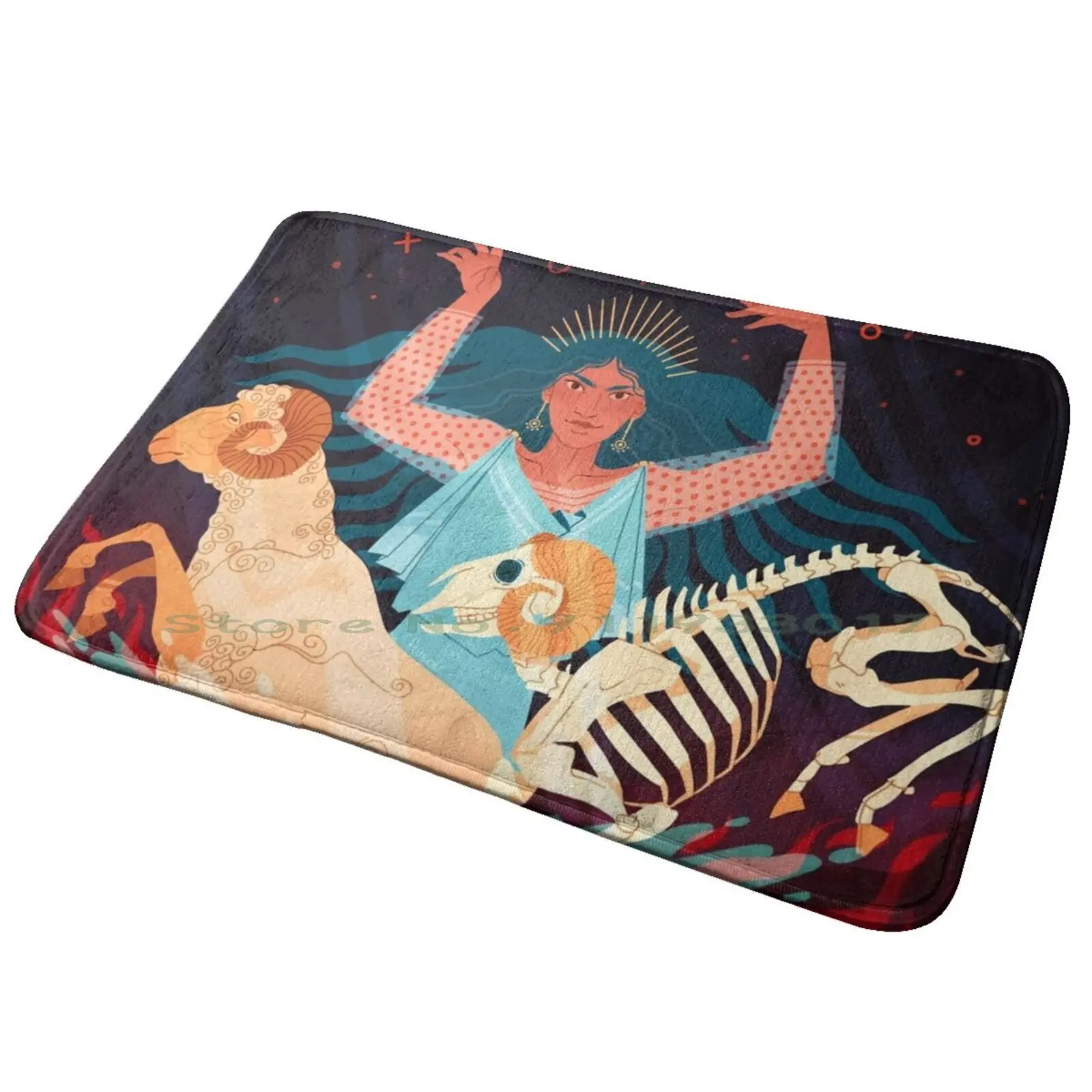 Medea-Entrance-Door-Mat-Bath-Mat-Rug-Ancient-Greece-Greek-Mythology ...