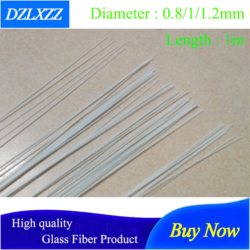 4pcs-1000mm-White-Glass-Fiber-Rod-0-8-1-1-2mm-Diameter-Fiberglass ...