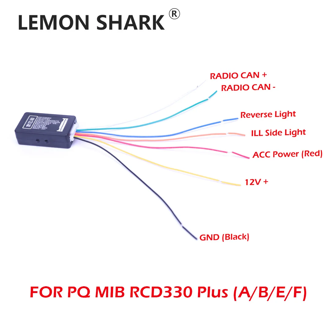 LEMON-SHARK-Decoder-Canbus-Gateway-Emulator-Simulator-For-PQ-MIB-RCD360 ...