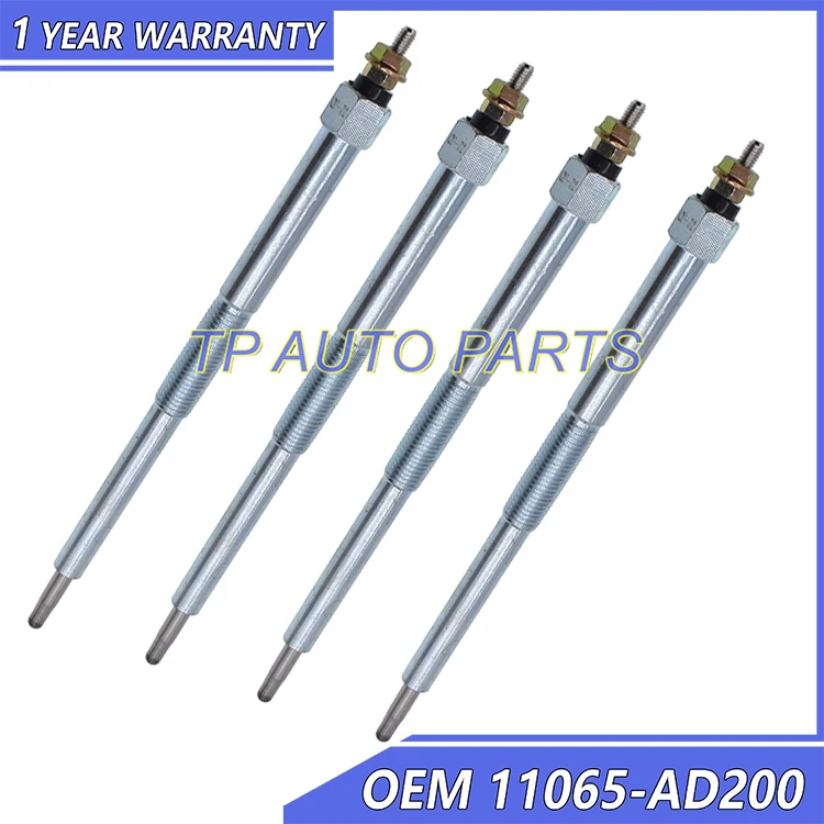 디젤 히터 글로우 플러그, 11065AD200, 11065-AD200, 11065AD201, 11065-AD201, 11065 ...