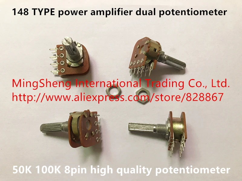 Eredeti Új, 100% 148 Típusú Teljesítményerősítő Kettős Potenciométer ...