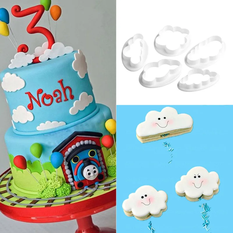 Cake Decorating Cloud Cutter | Cake Decorating Tools Clouds | White ...