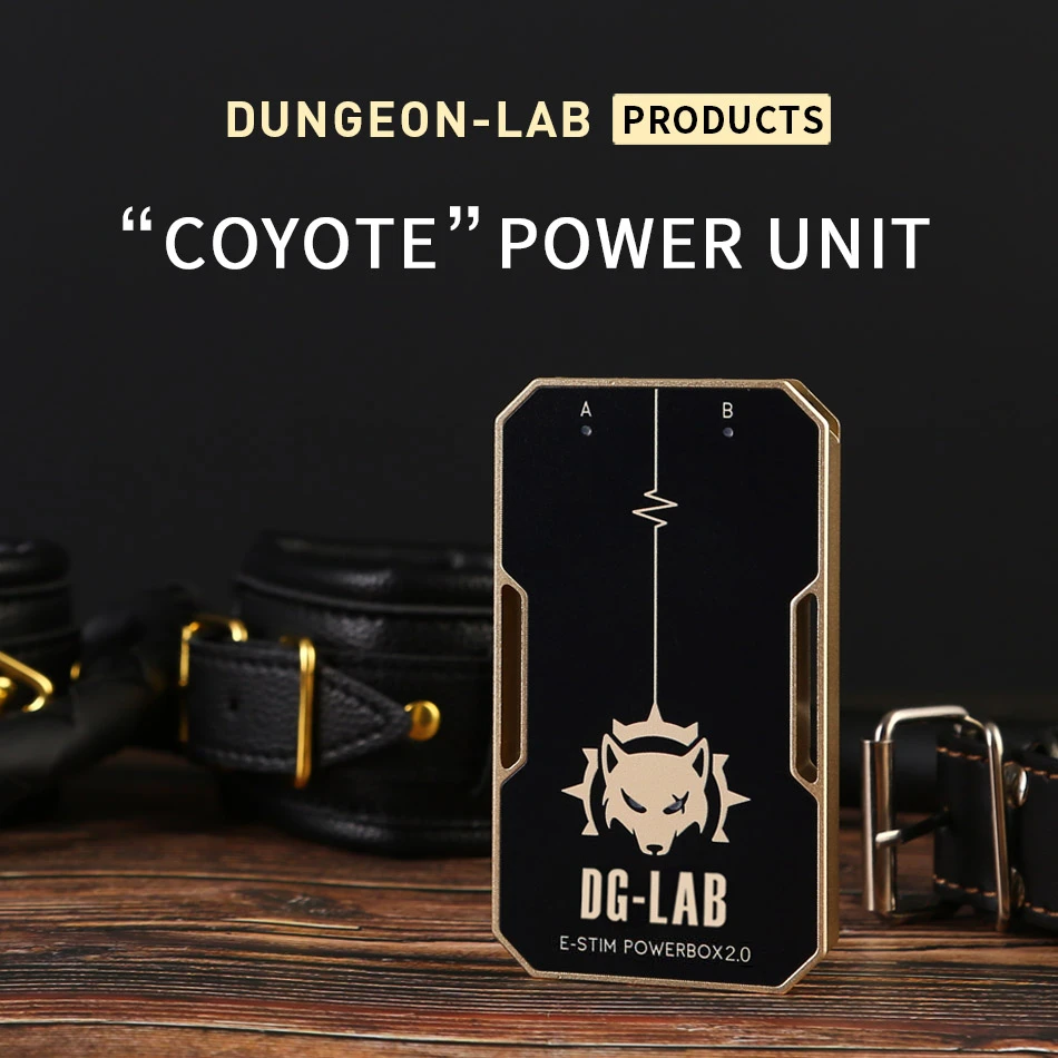 “coyote” E-stim Dg-lab App Remote Electric Shock Tens Electro Device Sm ...