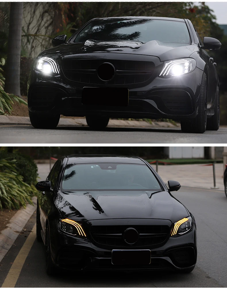 Car Styling Head lamp light for BENZ W213 Headlights 2016-2019 E200 E3