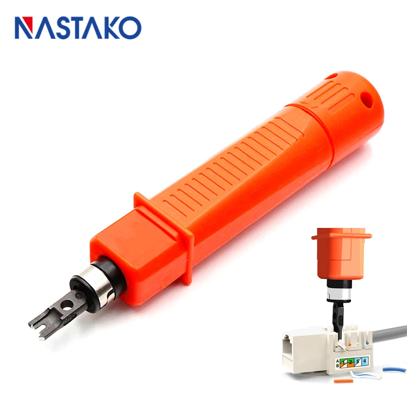 Rj45 Network Cable Impact Keystone Tools Module Block Insertion Punch ...