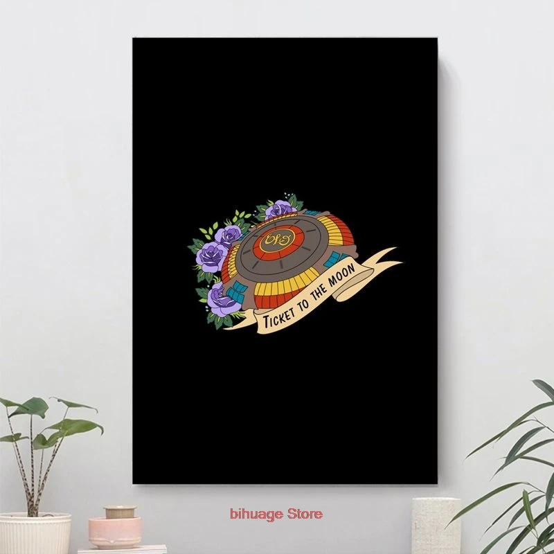 ELO-Spaceship-Posters-and-Prints-New-Hot-Art-Poster-Canvas-Painting ...