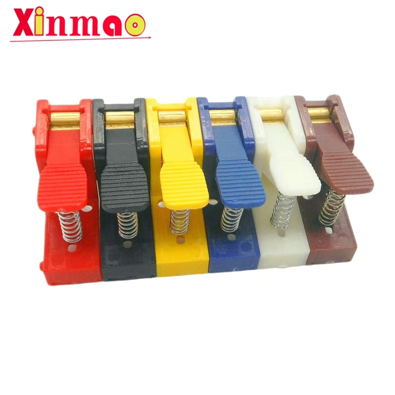 High current 50A press spring aging clamp motor test clamp copper ...