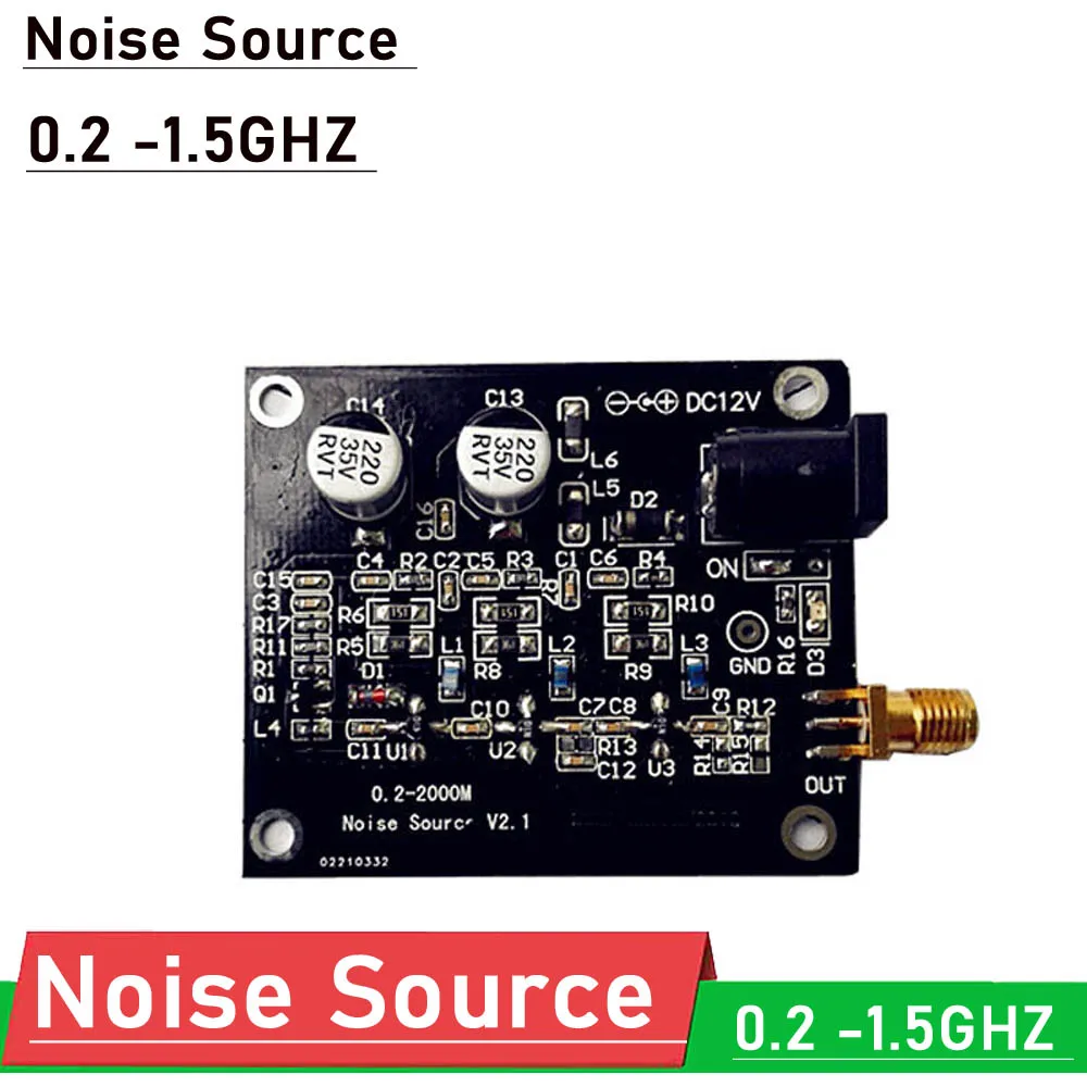 0.2 -1.5GHZ Noise Source Noise Signal Generator Simple Spectrum ...