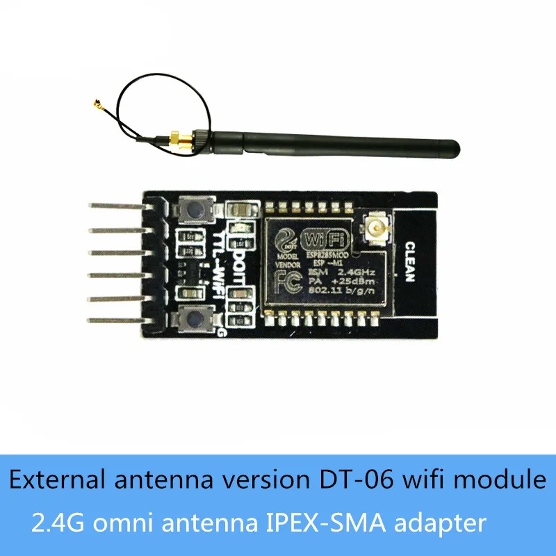 External Antenna Version DT-06 Wireless WiFi Module With 2.4G Omni ...