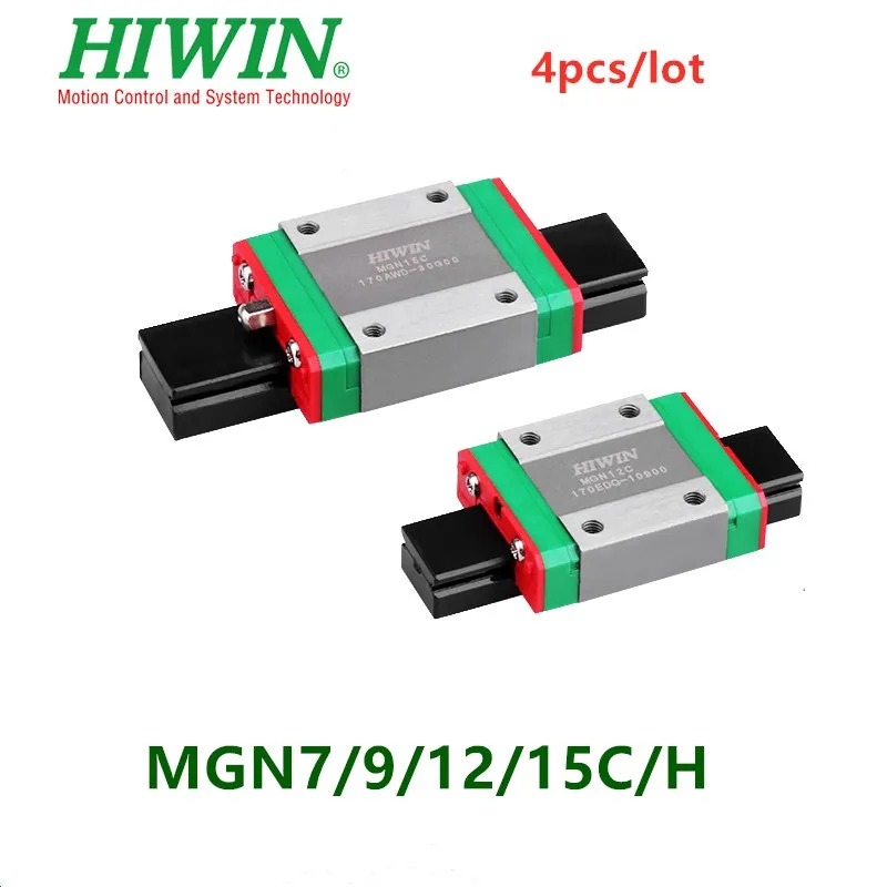 4pcs-original-Hiwin-mini-Linear-blocks-carriages-MGN7C-MGN9C-MGN12C ...