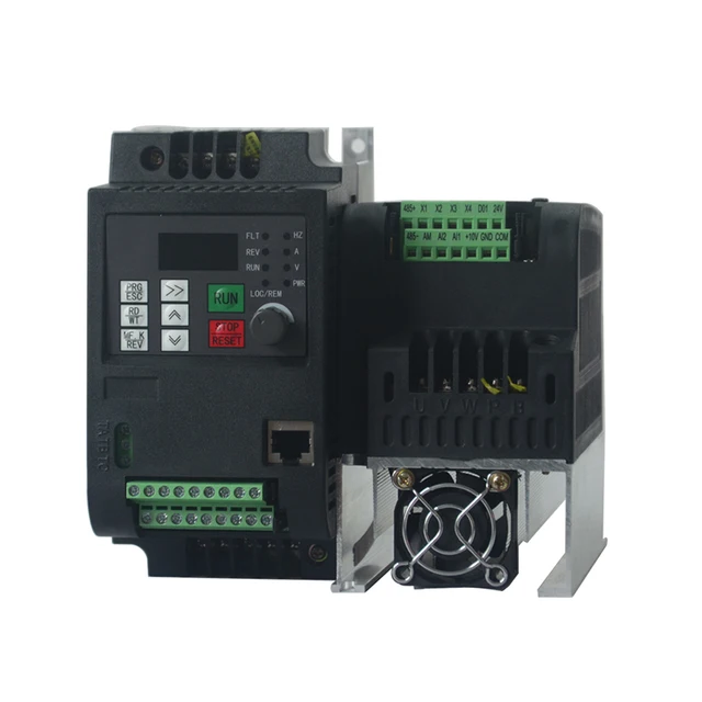 VFD Inverter 1.5KW/2.2KW/ Frequency Converter 1ph 220V input and 220V Output Single Phase motor ...