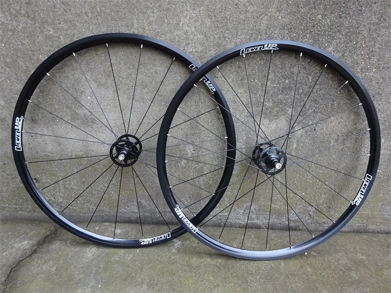 LEVEL-UP-700c-fixed-gear-wheelset-20-24h-bike-high-strength-stainless ...