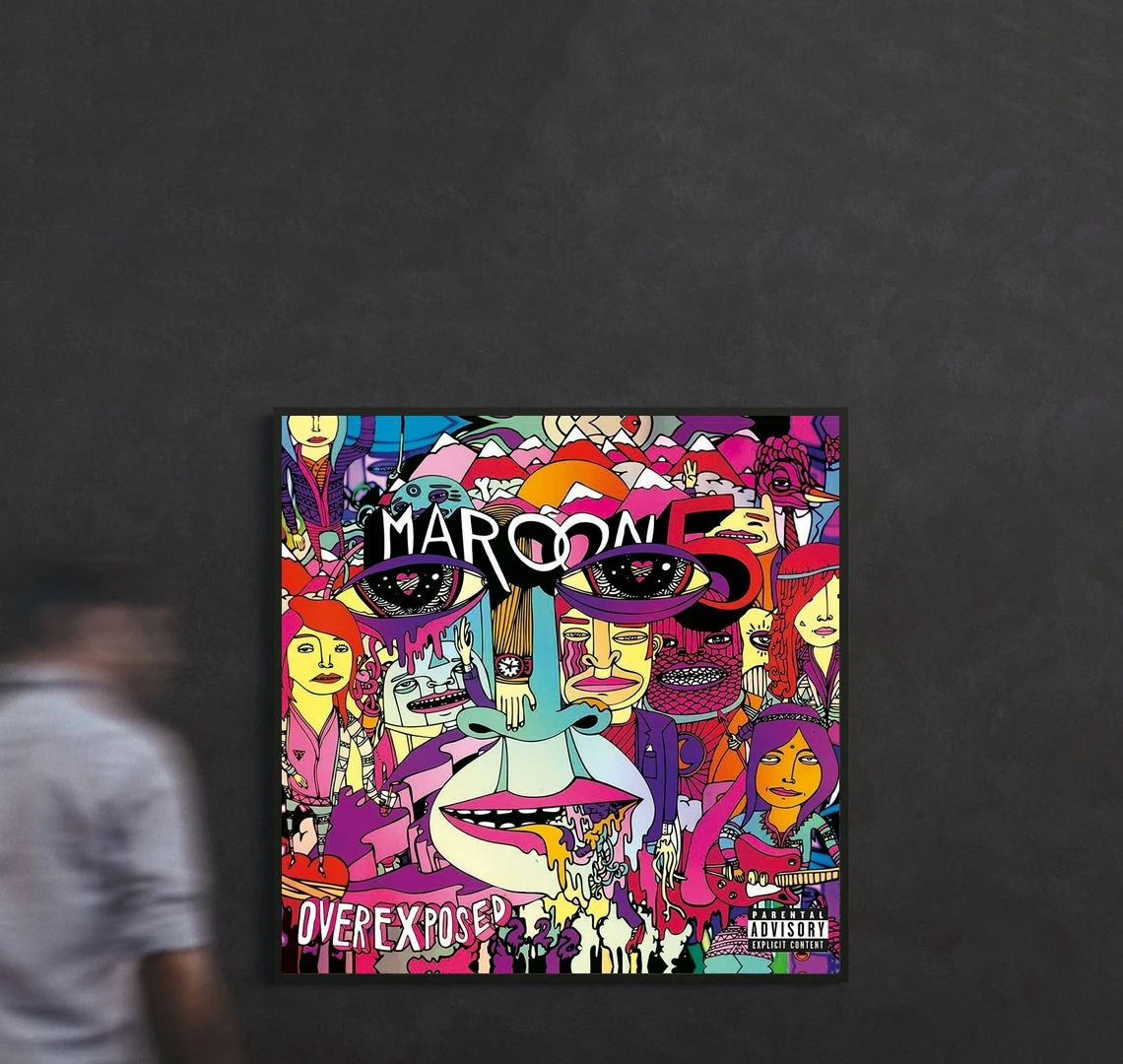 Maroon 5 Overexposed Artwork