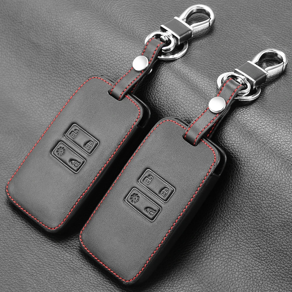 Genuine-Leather-car-key-case-cover-for-Renault-KOLEOS-Kadjar-Arkana ...