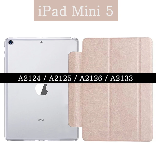 Магнитный смарт-чехол для Apple iPad Mini 5th A2124 A2125 A2126 A2133 7,9 дюймов чехол из ...