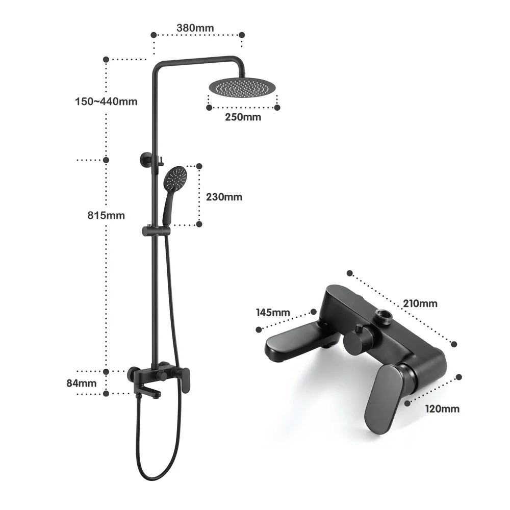 Sanitary Ware Shower Stainless Steel Top Shower Head Hot And Cold Water ...