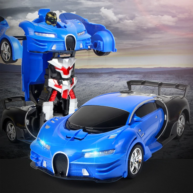 Rc Car Transformer Fighting Toy Gift Sport Car Robots Transformation Rc ...