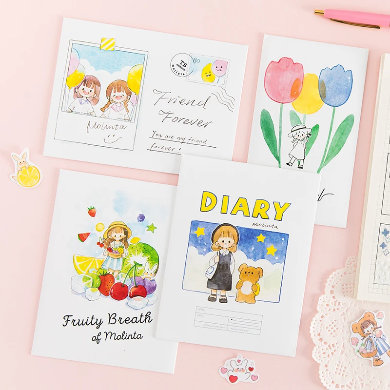 Zhuo-Dawang-kawaii-hand-account-stickers-creative-children-cartoon ...