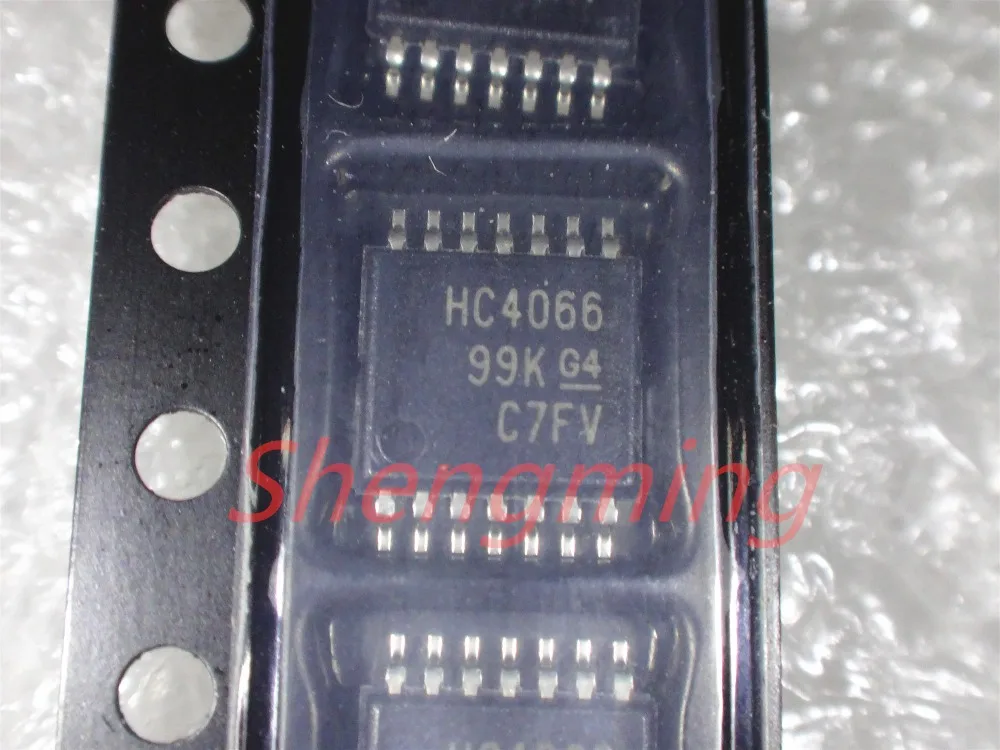 10PCS HC4066 SN74HC4066PWR SN74HC4066PW 74HC4066PW TSSOP14