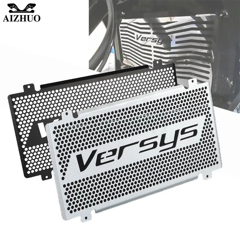 Motorcycle Radiator Grille Guard Cover FOR KAWASAKI KLE650 VERSYS 2009 ...
